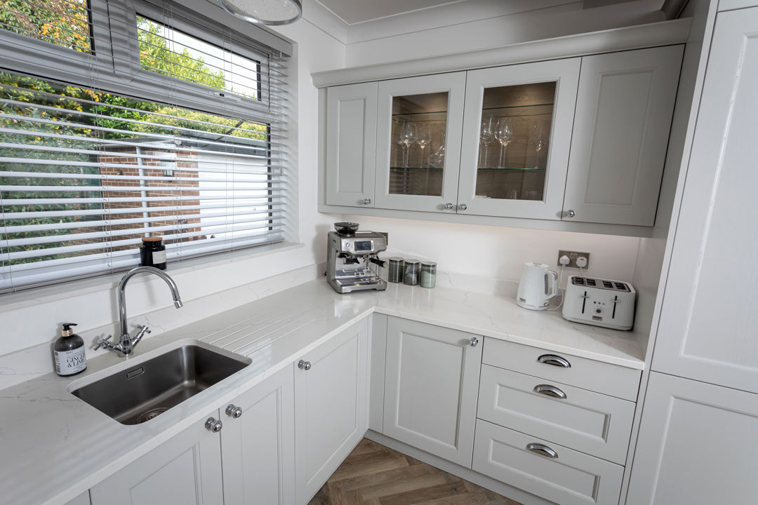 Mornington Beaded Dove Grey and Hartforth Blue | Real Projects